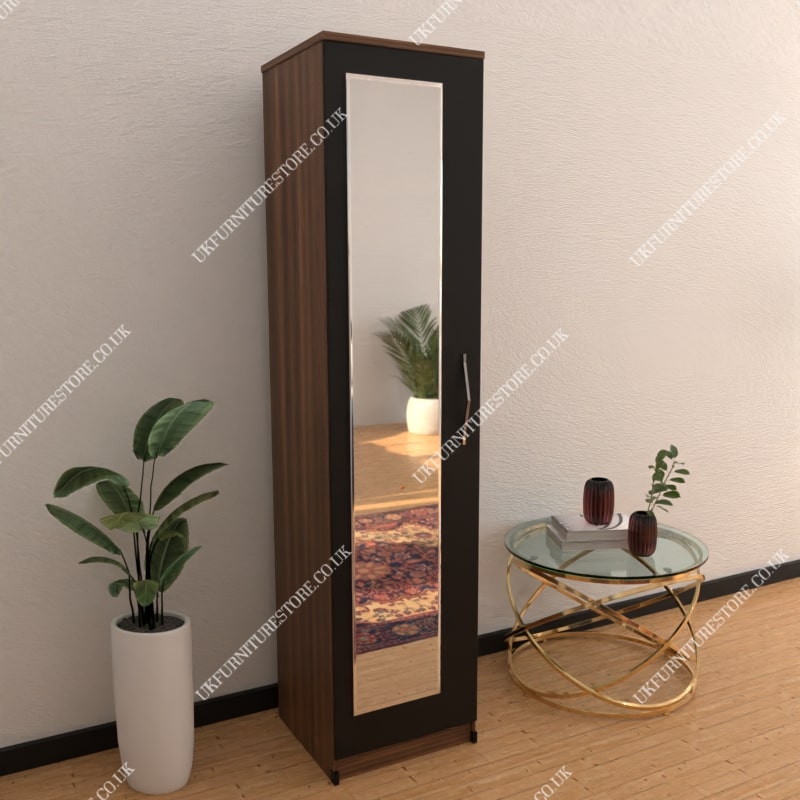 One door mirrored wardrobe store